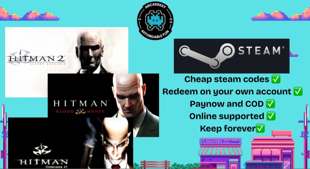 HITMAN 3 IN 1 BUNDLE Steam Code, Video Gaming, Video Games, Others on ...