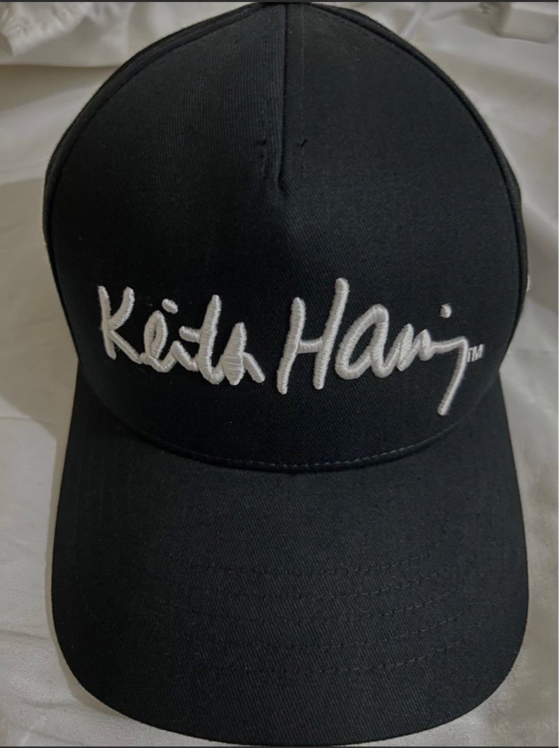 Hugo Boss x Keith Haring Cap | Black Cap, Men's Fashion, Watches ...