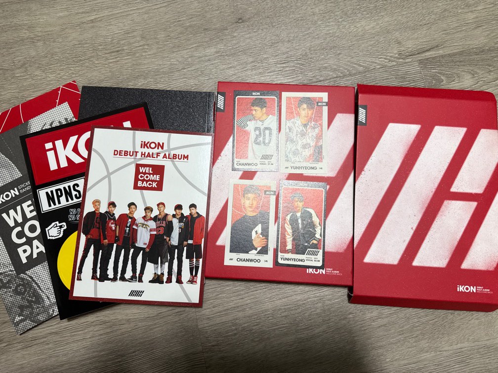 IKON Mix & Match Half Album Set with Photocard, Hobbies & Toys ...