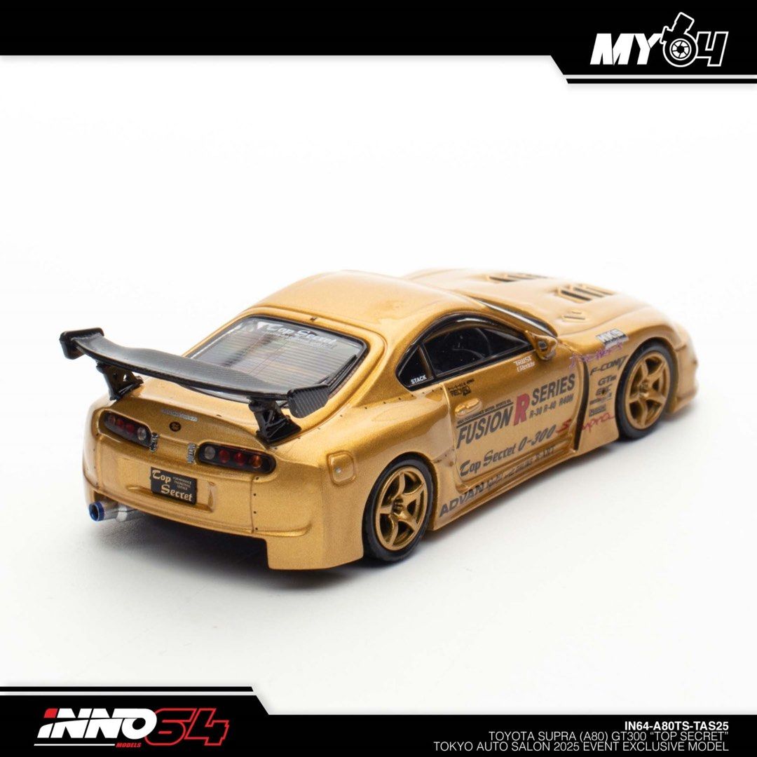 INNO64 Toyota supra Top Secret TAS 2025, Hobbies & Toys, Toys & Games ...