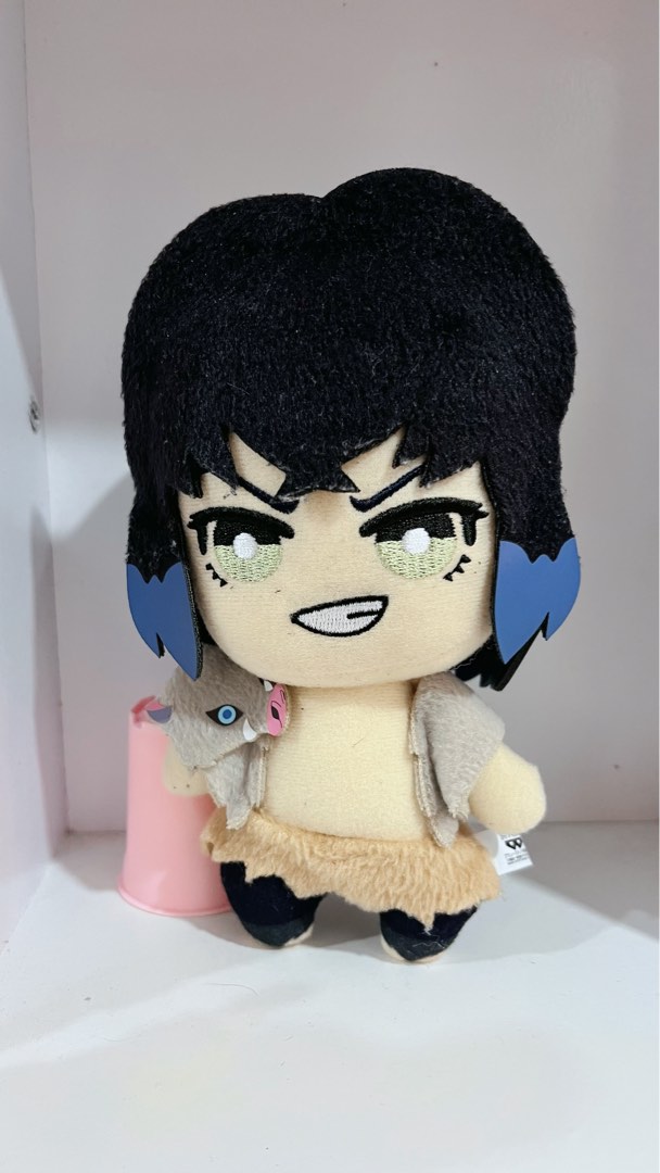 INOSUKE DEMON SLAYER PLUSH KY, Hobbies & Toys, Toys & Games on Carousell