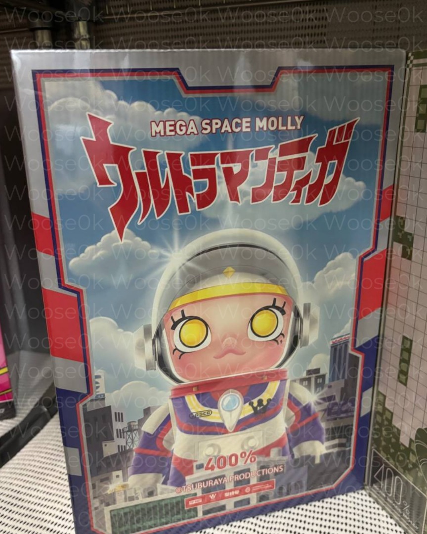 [INSTOCKS] POP MART MEGA SPACE MOLLY 400% Ultraman, Hobbies & Toys ...