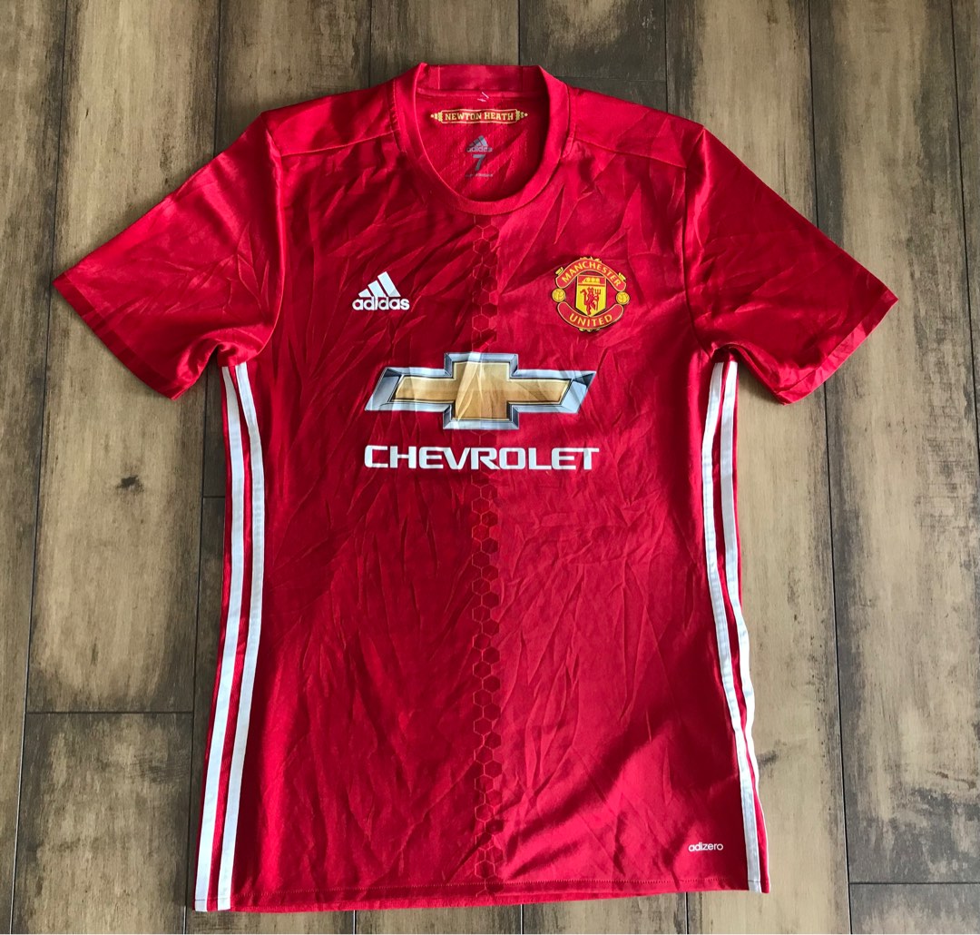Jersey jersi manchester united home 2016 player issue, Men's Fashion ...