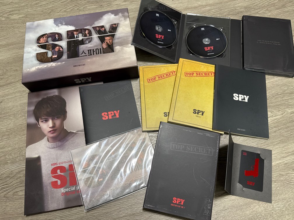 JYJ Kim Jae Joong Spy Limited Edition Director’s Cut DVD Set, Hobbies & Toys, Memorabilia ...