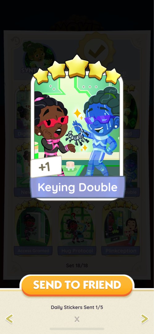 Keying double (Monopoly go), Hobbies & Toys, Toys & Games on Carousell