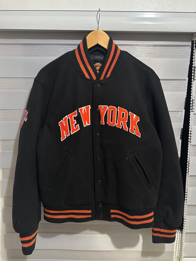 Kith x New York Knicks Varsity Jacket, Men's Fashion, Coats, Jackets ...