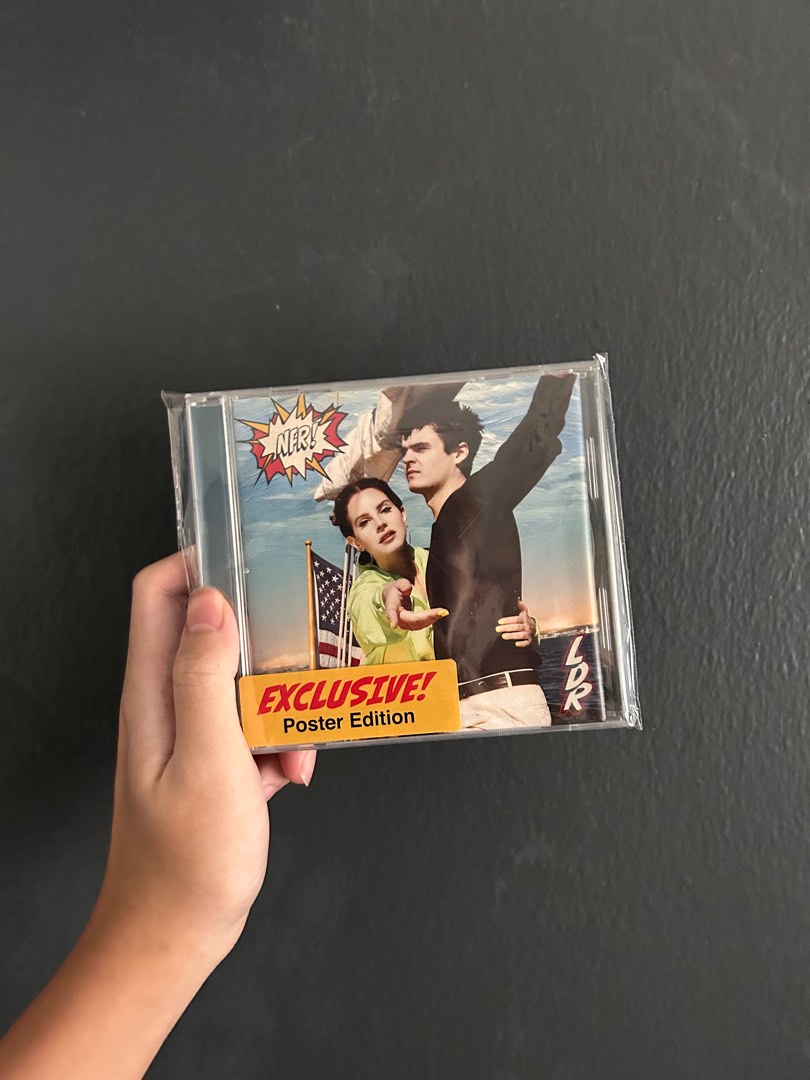 LANA DEL REY - NFR (POSTER EDITION) PRE-POVED CD, Hobbies & Toys, Music ...