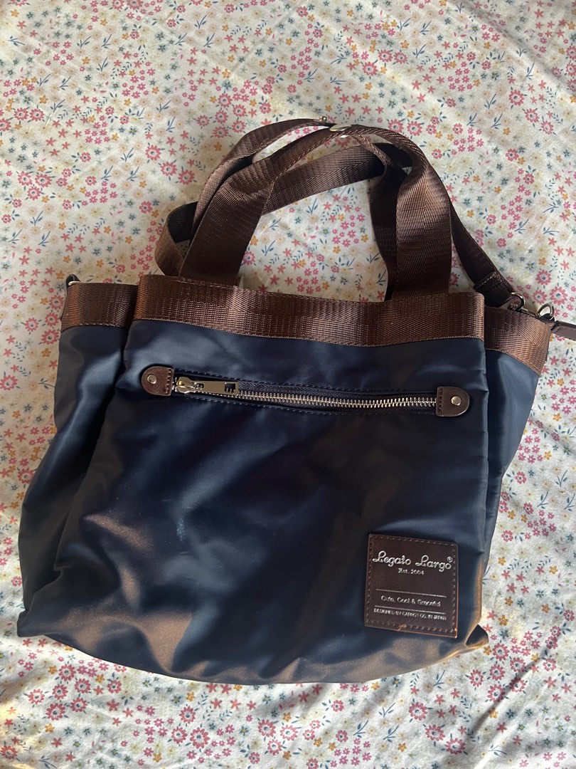 Legato Largo Sling Bag in Navy, Women's Fashion, Bags & Wallets ...