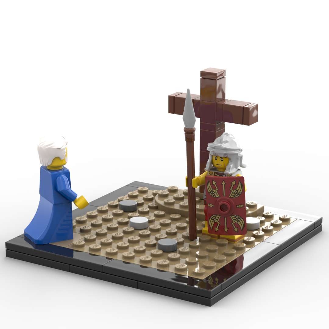Lego Art Easter Good Friday Jesus Christ Resurrection Empty Tomb Grave ...