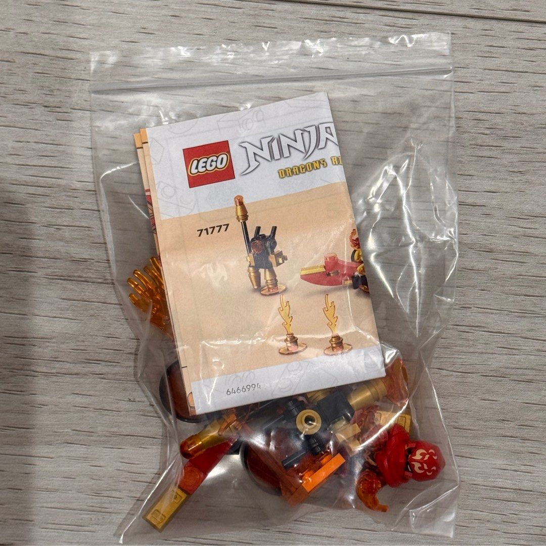 Lego Ninjago 71777 - Kai's Dragon Power Spinjitzu Flip, Hobbies & Toys ...