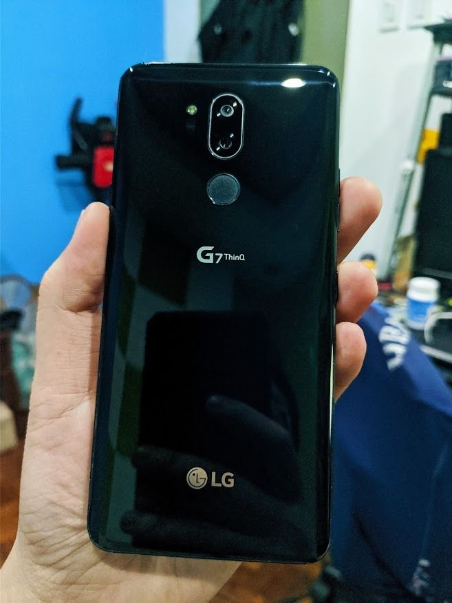 LG G7 ThinQ 64GB 4GB Ram Blue Quad DAC, Audio, Earphones on Carousell
