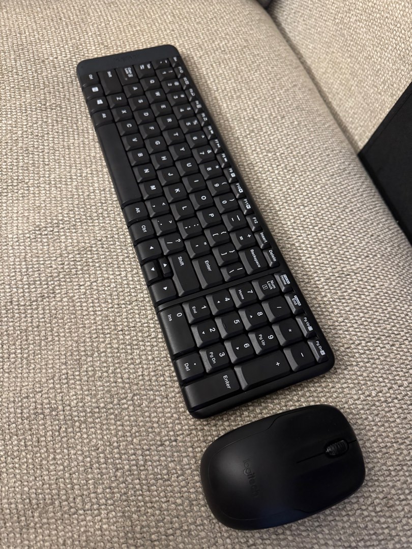 Logitech Keyboard And Mouse K220 Computers And Tech Parts And Accessories Computer Keyboard On