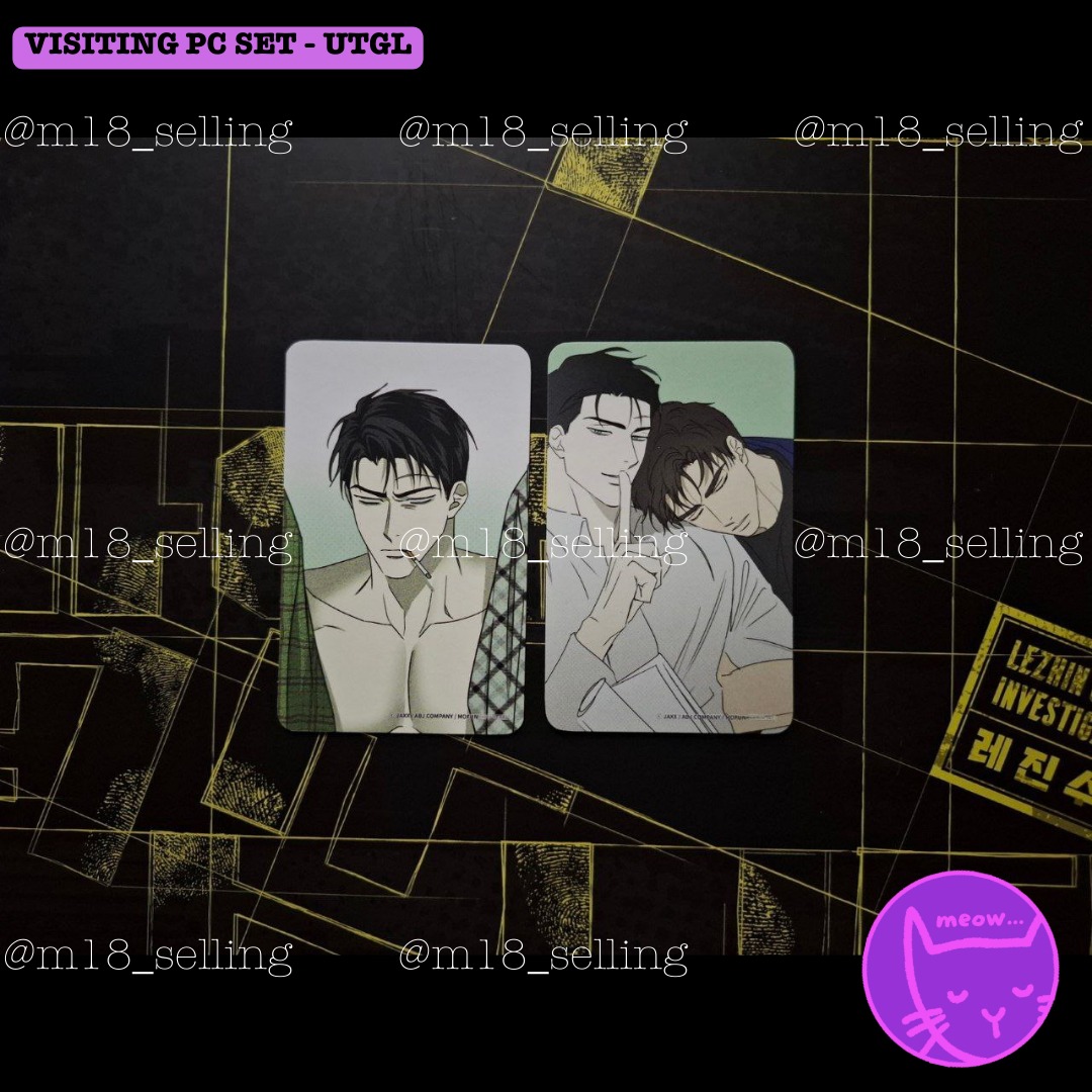 [m18 KR BL MERCH] Cafe Visiting Photocard PC Sets (Small Sets | UTGL ...