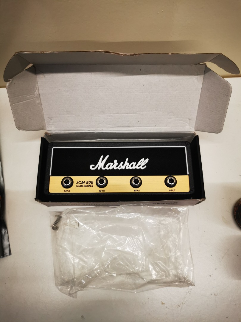 Marshall Jack Rack II 2 amplifier audio key chain hanger wall mount ...