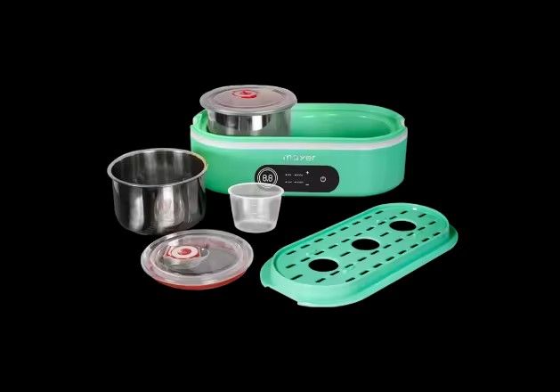 Mayer Digital Multi-Cooker/Electric Lunch Box / Portable /2 Inner Pots ...
