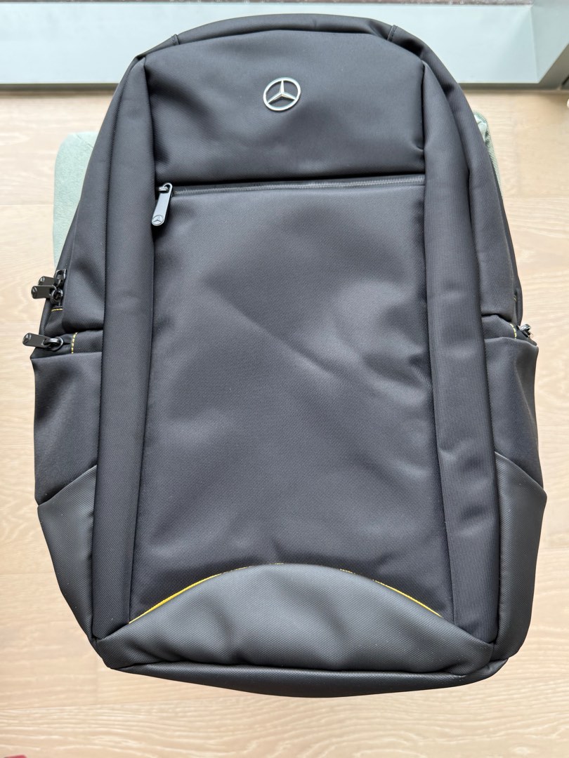 Mercedes Laptop Backpack, Men's Fashion, Bags, Backpacks on Carousell