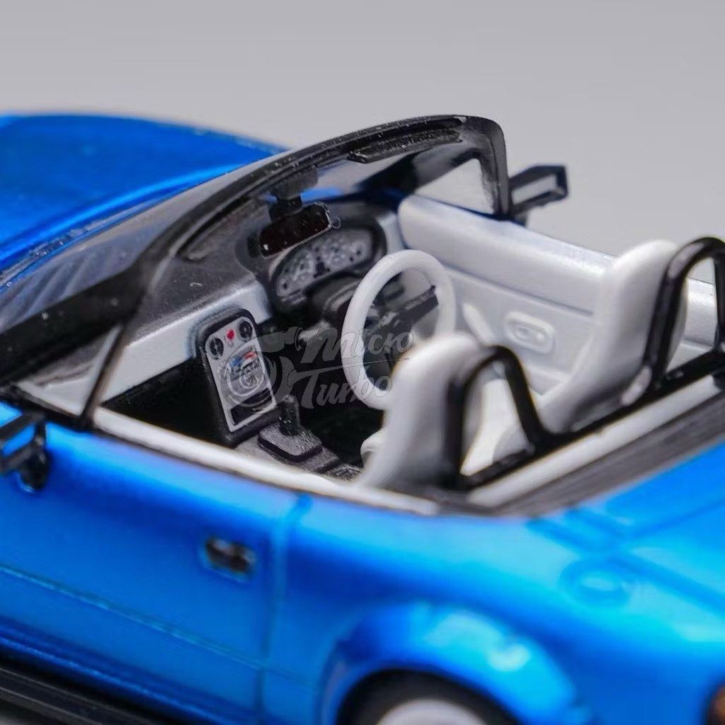 Micro Turbo 1/64 Mazda Miata, MX-5, Blue diecast, Hobbies & Toys, Toys ...