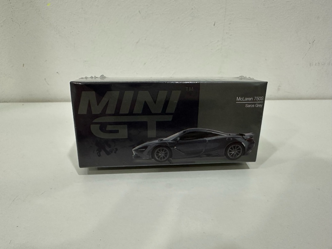 MINI GT #815 1/64 McLaren 750S Saros Grey, Hobbies & Toys, Toys & Games ...