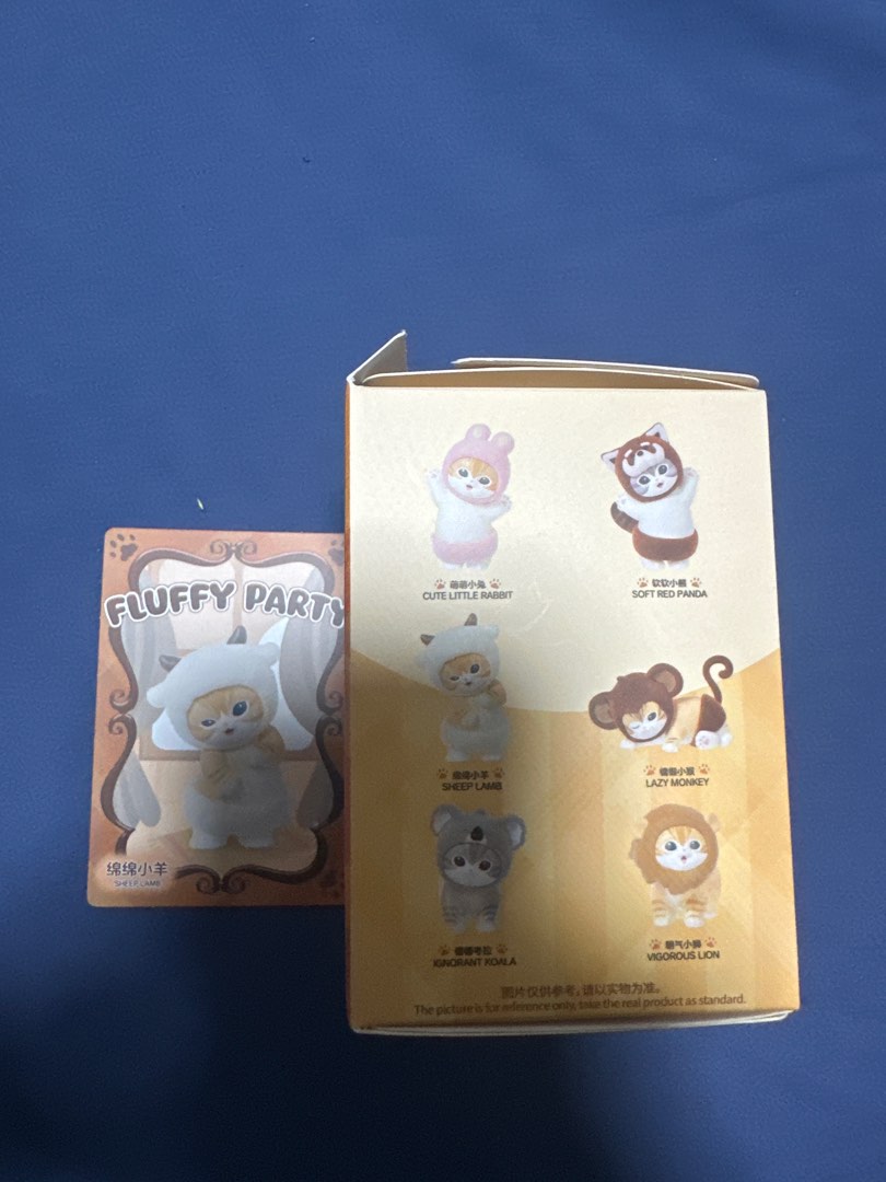 Miniso Fluffy Party Blind Box Figure, Hobbies & Toys, Toys & Games on ...