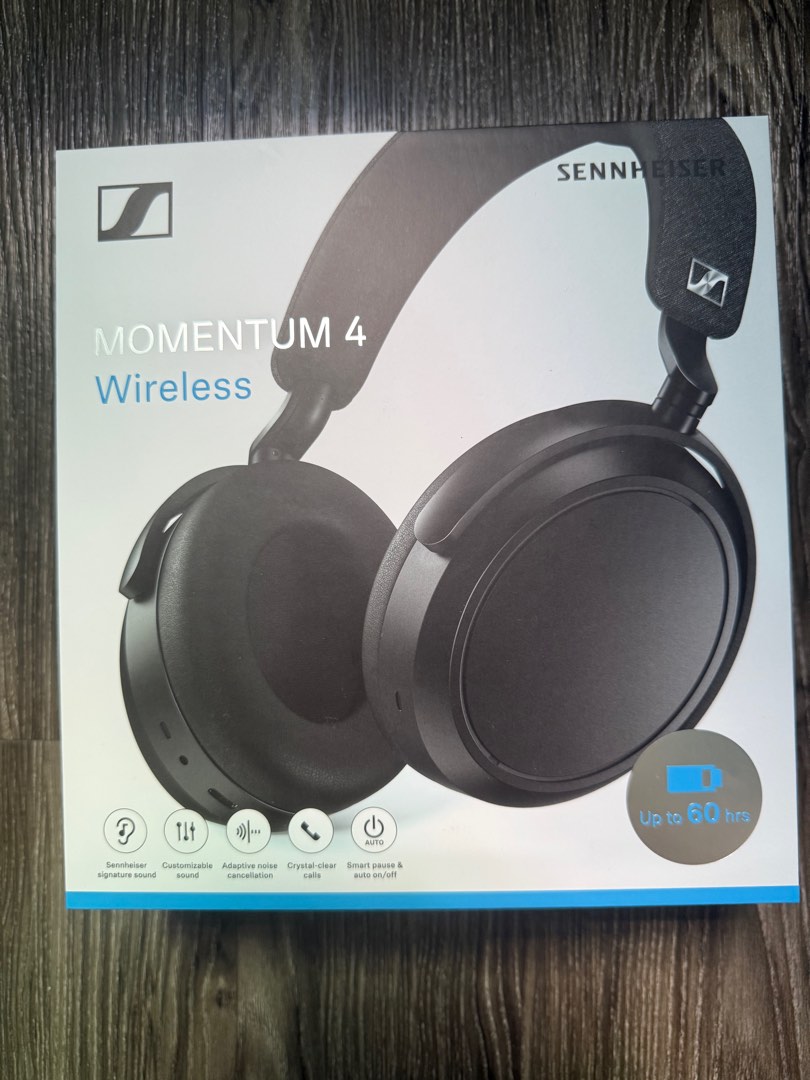 MOMENTUM 4 Wireless M4 Black, Audio, Headphones & Headsets on Carousell