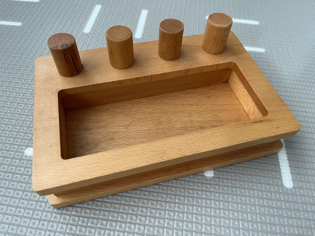 Montessori Peg Box, Babies & Kids, Infant Playtime on Carousell