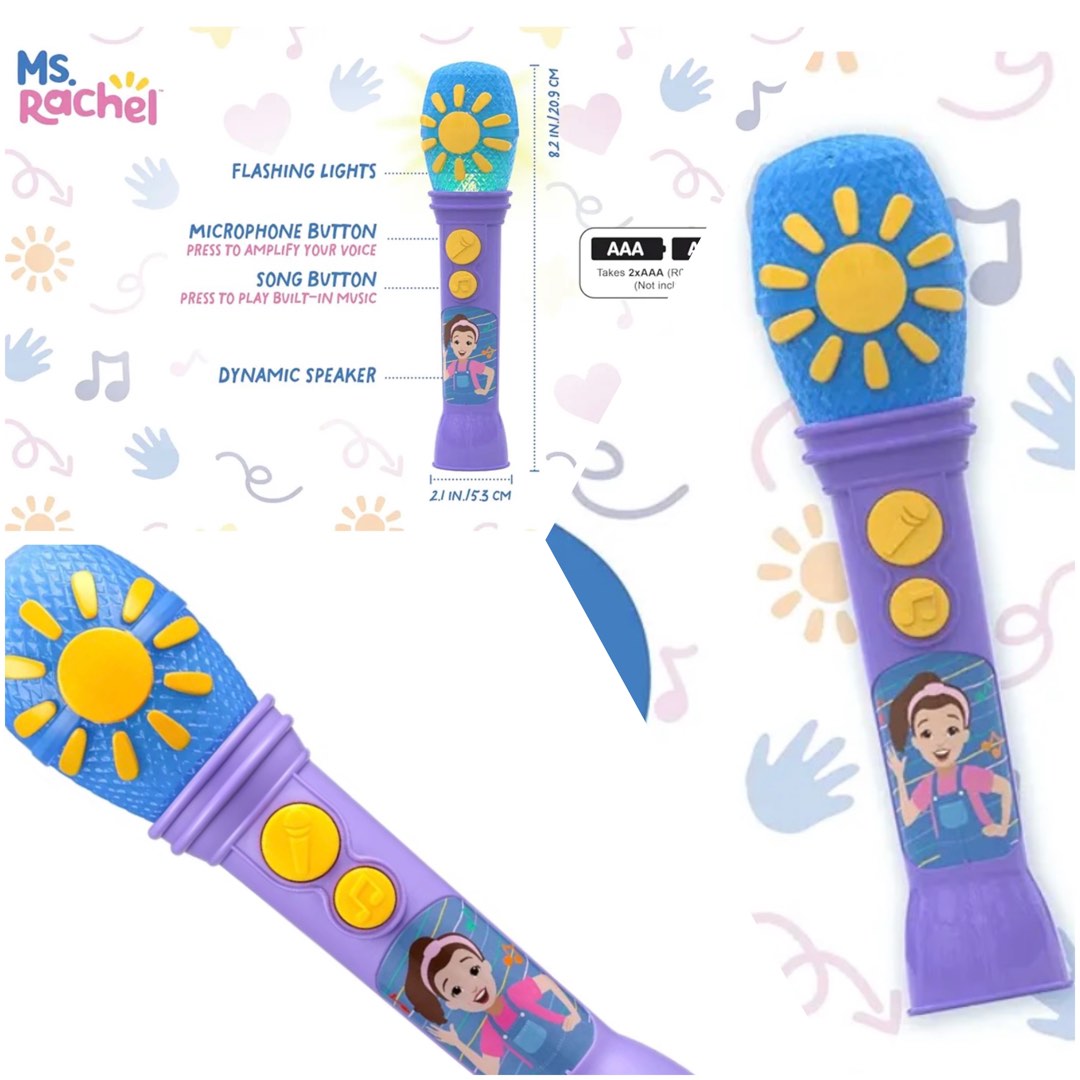 Ms Rachel Microphone, Babies & Kids, Infant Playtime on Carousell
