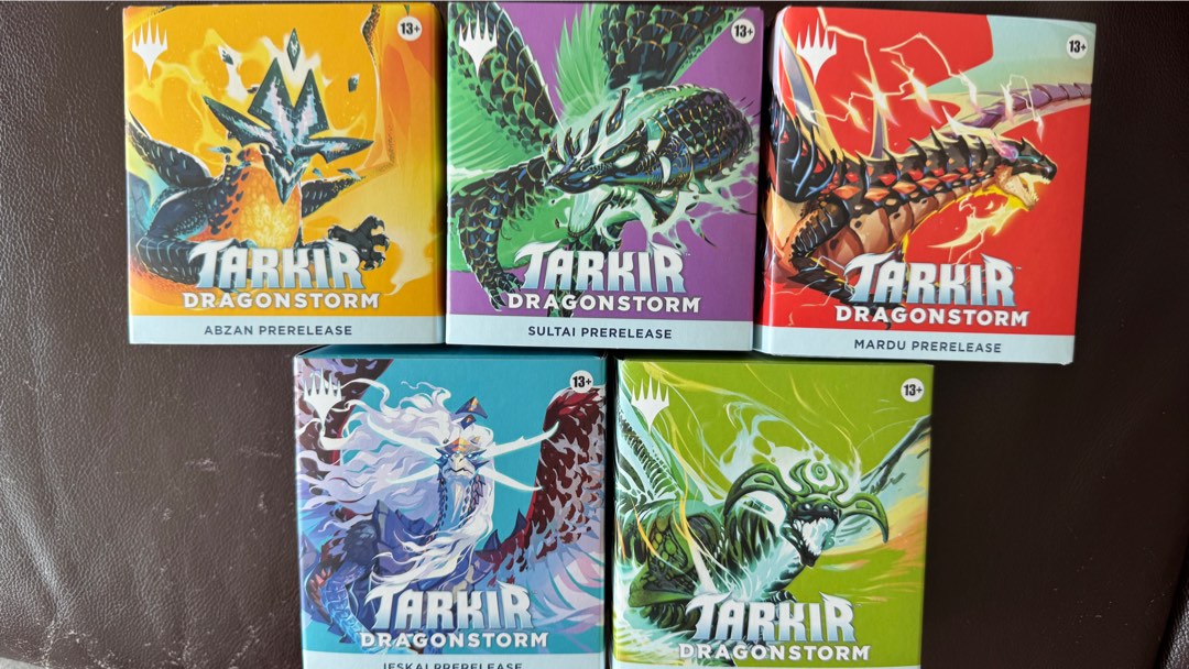 Mtg Tarkir Dragonstorm Pre-release full set, Hobbies & Toys, Toys ...