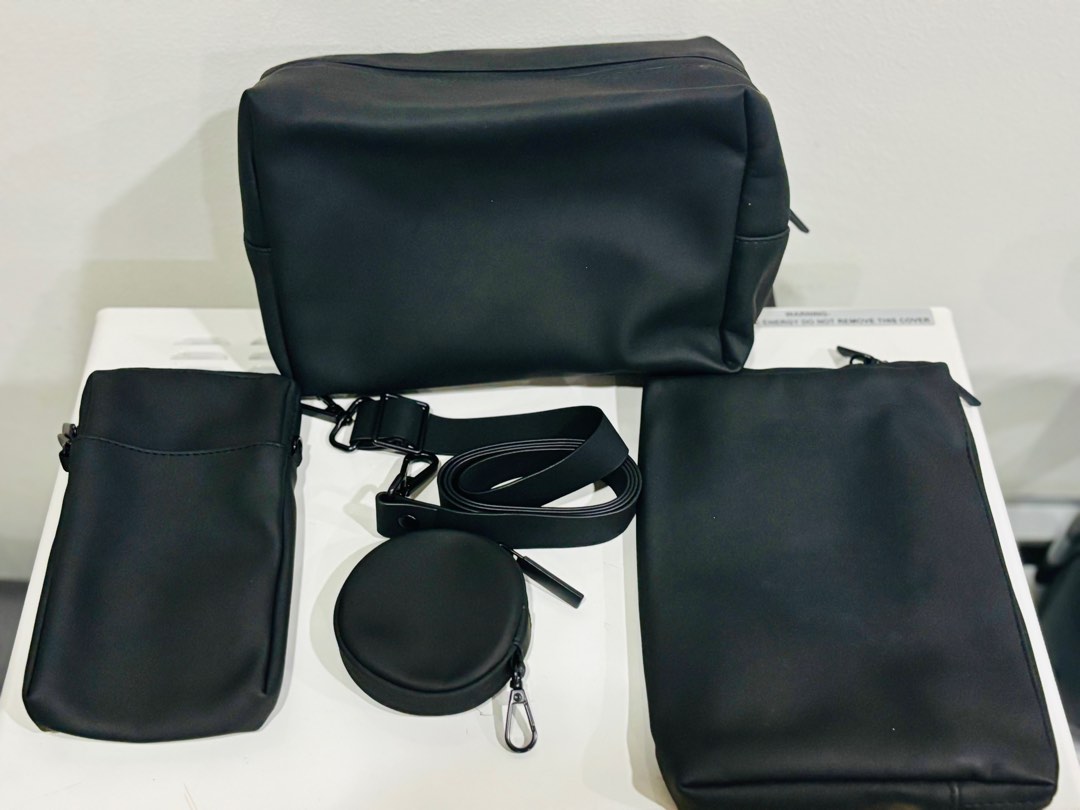 Muji Combinations Case Pouch Set with Strap, Women's Fashion, Bags ...