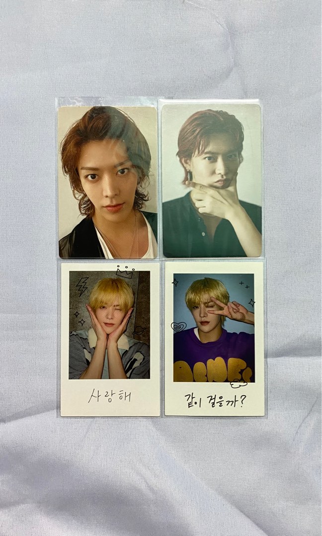 NCT YUTA SET (4 photocards / polaroids), Hobbies & Toys, Memorabilia ...