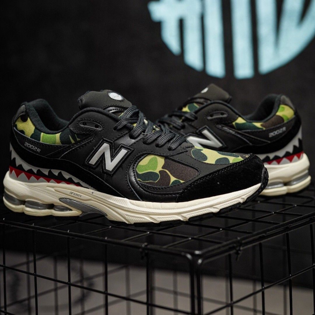New Balance 2002R x BAPE 'Apes Together Strong', Men's Fashion ...