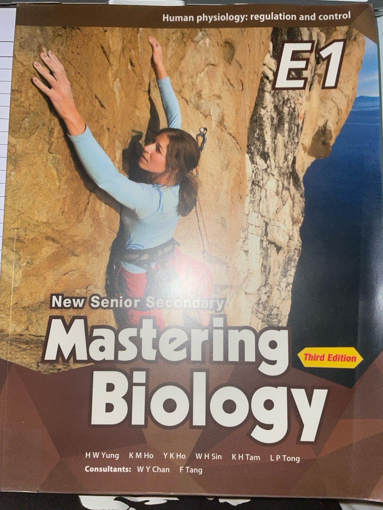 New senior Secondary Mastering Biology Book E1, 興趣及遊戲, 書本 & 文具, 教科書 ...