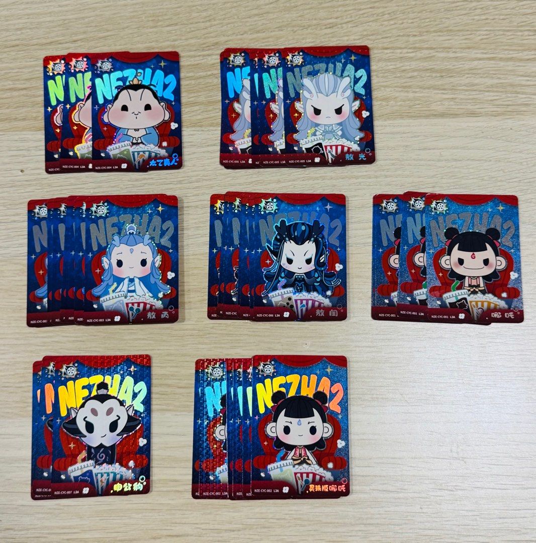 NeZha Card CR / LR / SSR / SR / HR, Hobbies & Toys, Toys & Games on Carousell