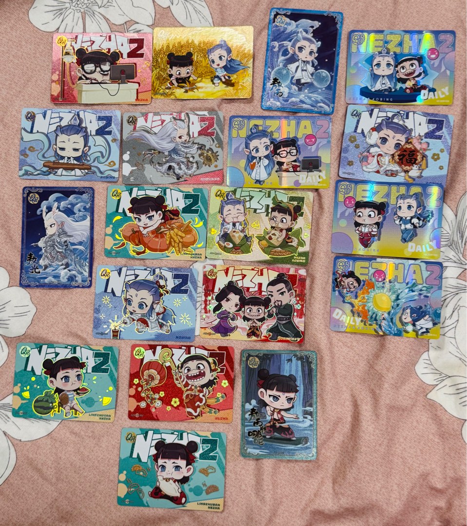 NeZha Chibi Cards (QR / QSR / QDR), Hobbies & Toys, Toys & Games on ...