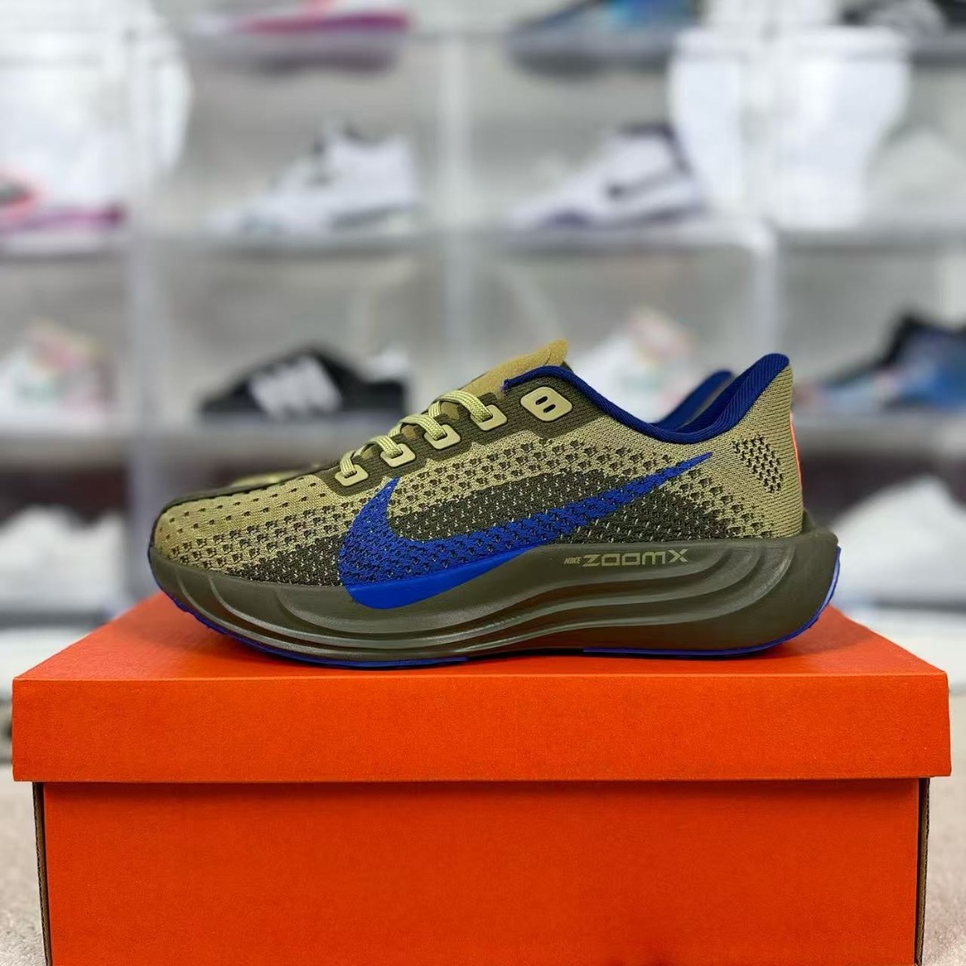Nike Pegasus Plus Running brown blue棕藍色波鞋36-46#地球日優惠, 男裝, 鞋, 波鞋 - Carousell
