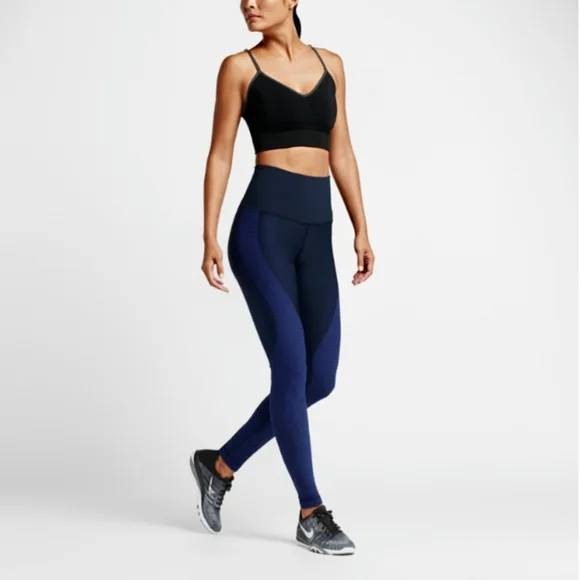 Nike Women's 'Zoned Sculpt' High Waist Compression Dri-Fit Tights 5215 ...