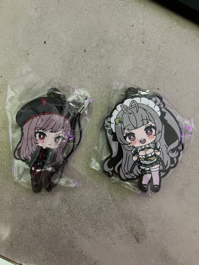 Nikke Rubber Keychain (Rapi, Soda, Modernia), Hobbies & Toys ...