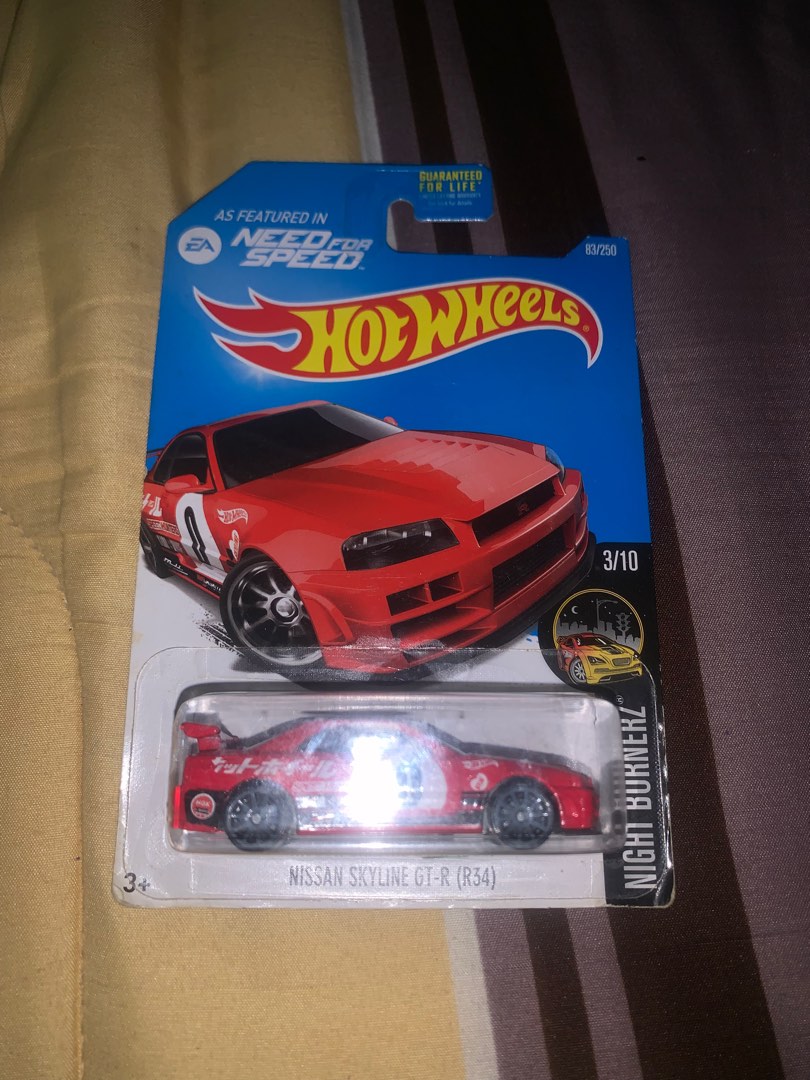 nissan skyline gtr r34 nfs, Hobbies & Toys, Toys & Games on Carousell