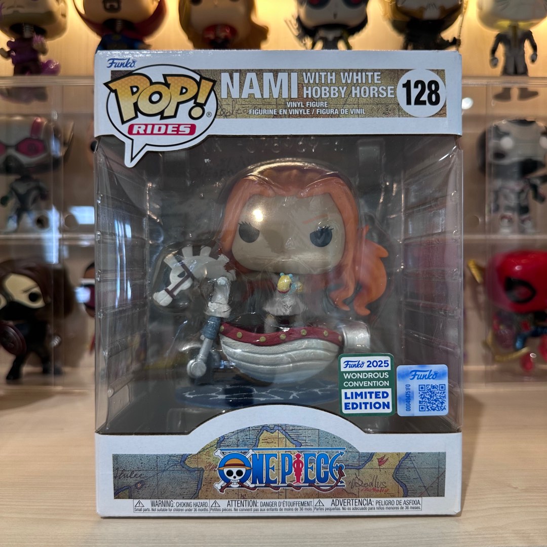 One Piece: 128 Nami with White Hobby Horse, Hobbies & Toys, Toys ...