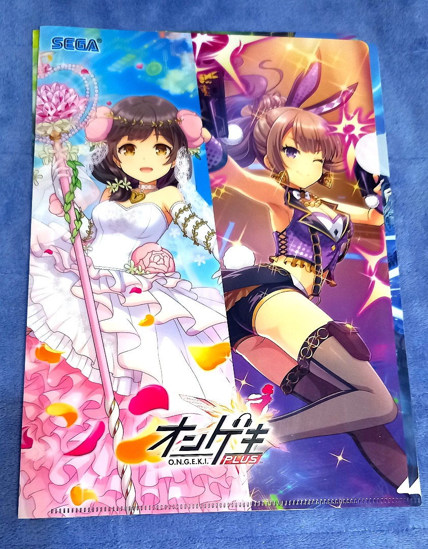 Ongeki Plus Sega Arcade A4 Clear File 4 pcs Set 1, Hobbies & Toys ...