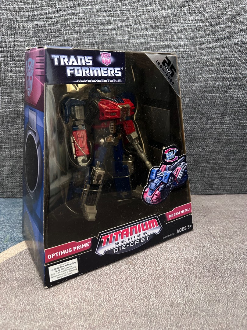 Optimus Prime Titanium Series, Hobbies & Toys, Toys & Games on Carousell