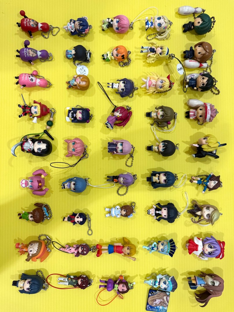 Original Anime hard toy keychain, Hobbies & Toys, Toys & Games on Carousell