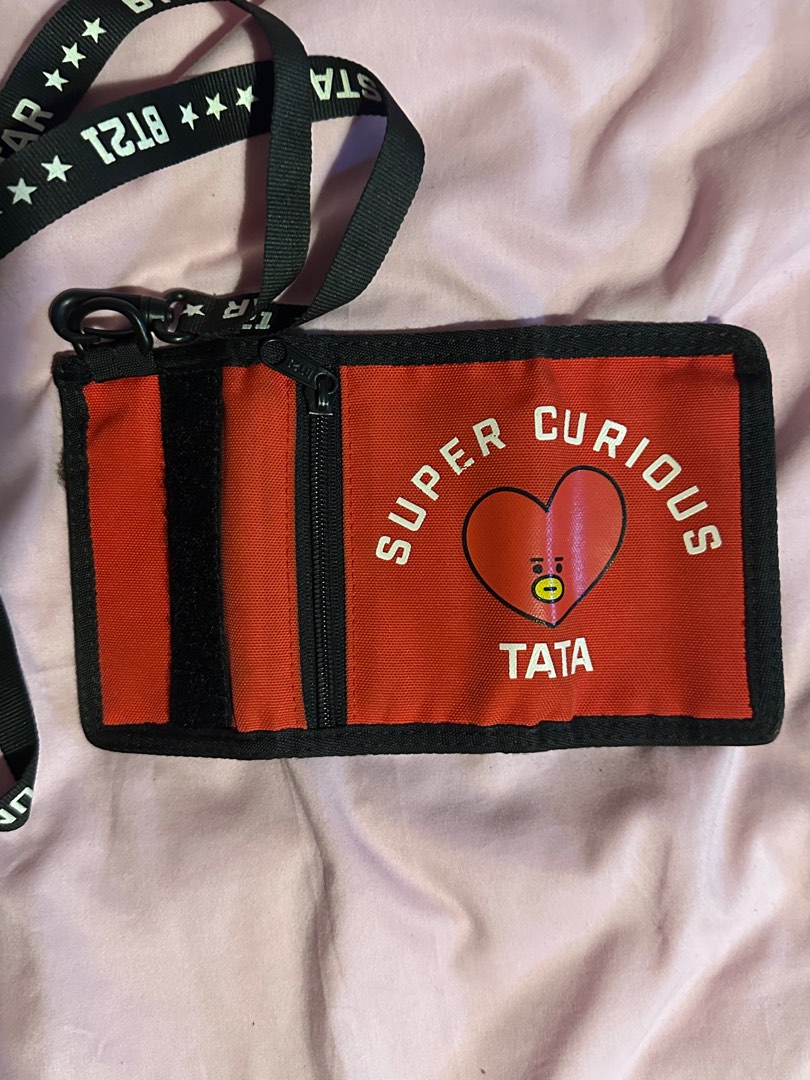 Original BT21 Tata Wallet, Hobbies & Toys, Memorabilia & Collectibles ...