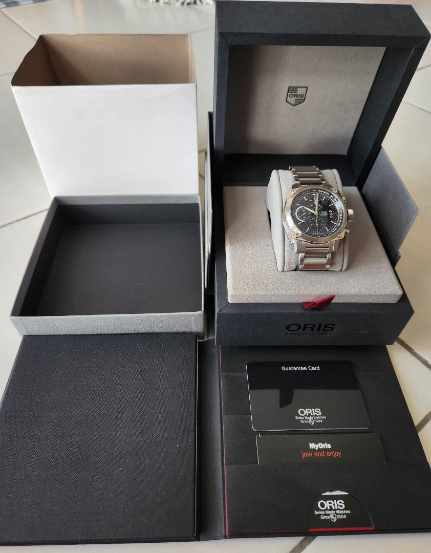 Oris Watch BC4 Chronograph, Men's Fashion, Watches & Accessories ...