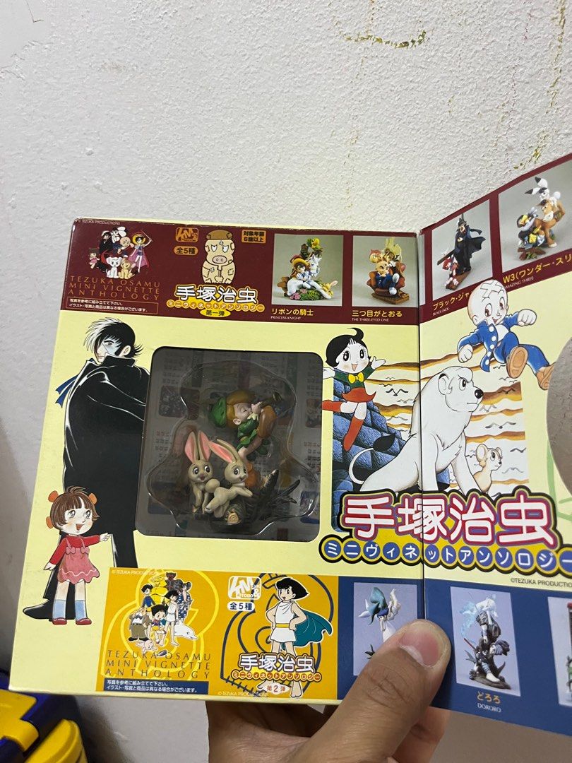 OSAMU TEZUKA Mini Vignette Anthology w/Figure Sticker Art Set Fan Book ...