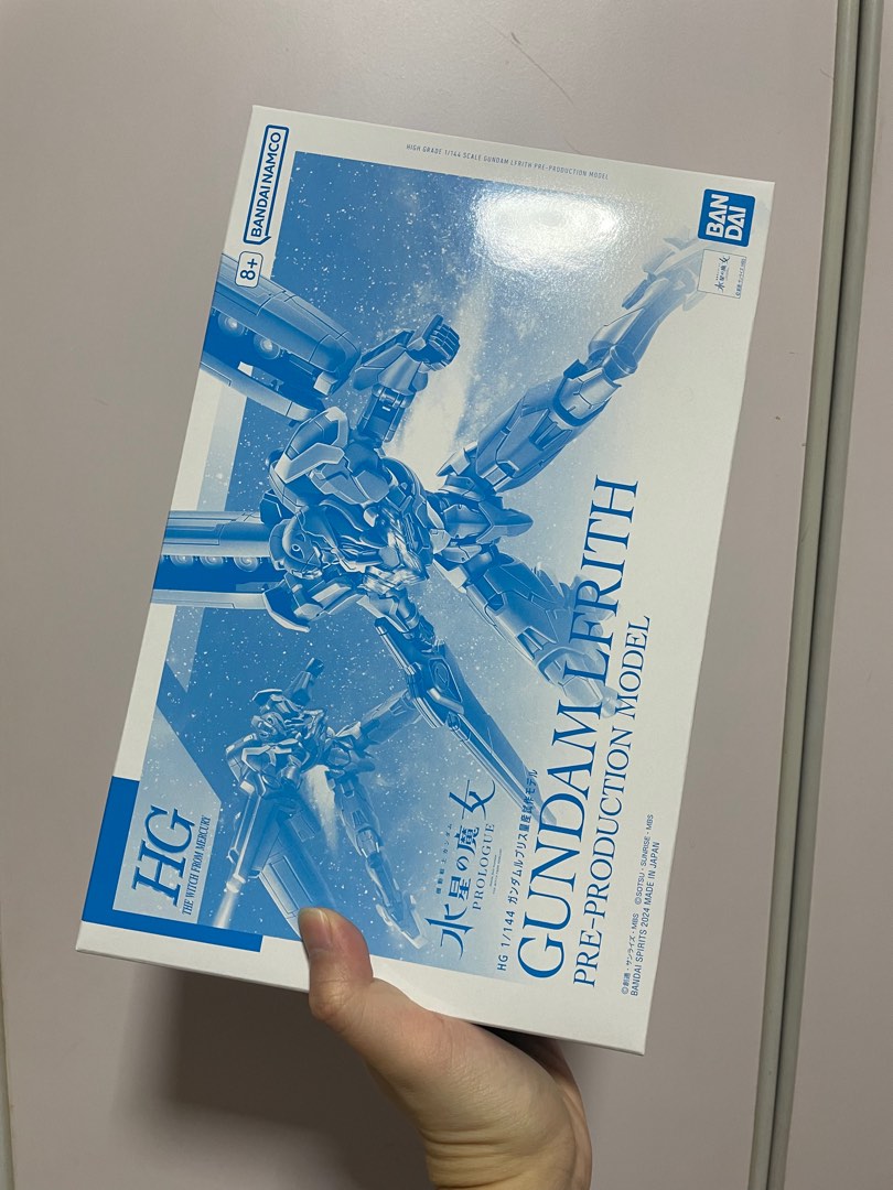 Pbandai HG 1/144 Gundam Lfrith Pre-Production Model, Hobbies & Toys ...