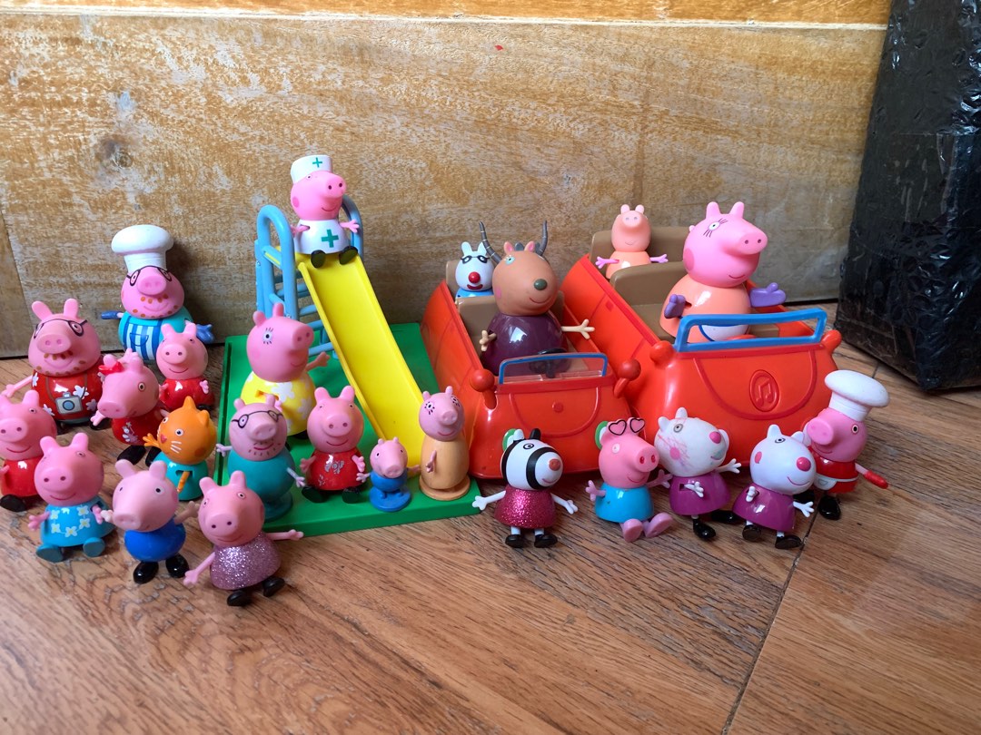 Peppa Pig Set, Hobbies & Toys, Toys & Games on Carousell