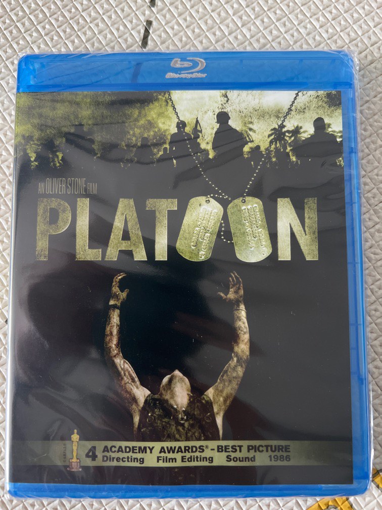 Platoon Blu-Ray, Hobbies & Toys, Music & Media, CDs & DVDs on Carousell