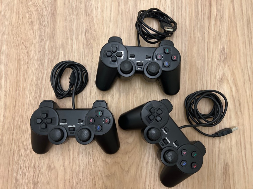 Playstation Style USB Type-A Controller, Video Gaming, Gaming ...
