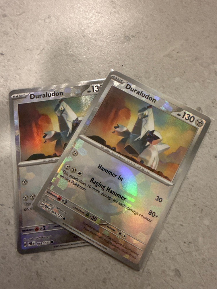 Pokemon duraludon 69, Hobbies & Toys, Toys & Games on Carousell