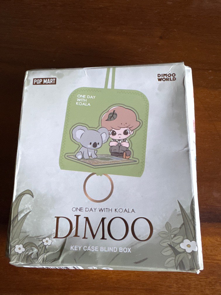 Popmart Australia exclusive DIMOO oneday with koala key case blind box ...